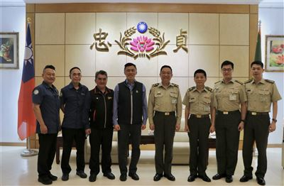 Commander receives Vice President of National Chung-Shan Institute of ...
